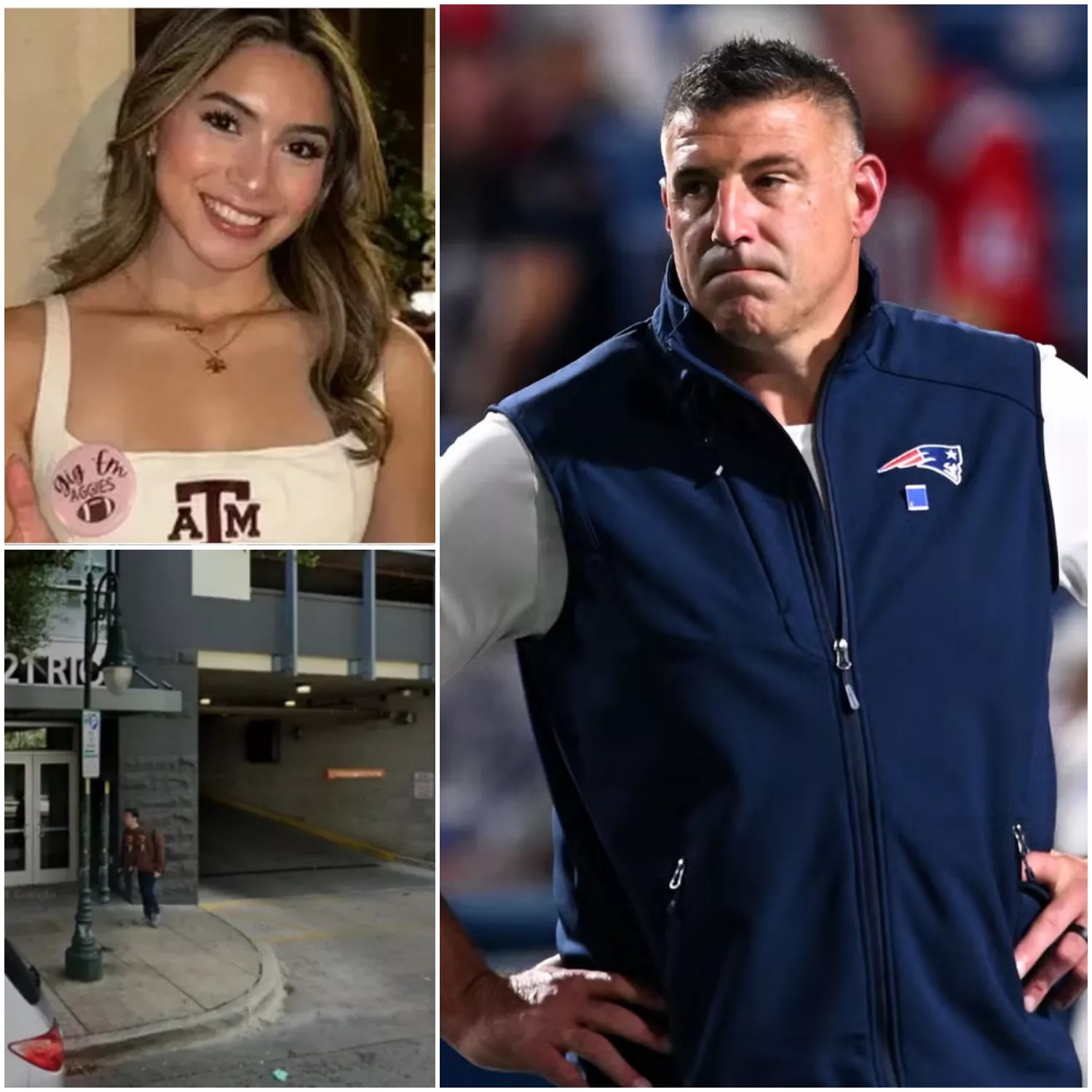 Tragic Loss at Texas A&M: Patriots Coach Mike Vrabel Responds to ...