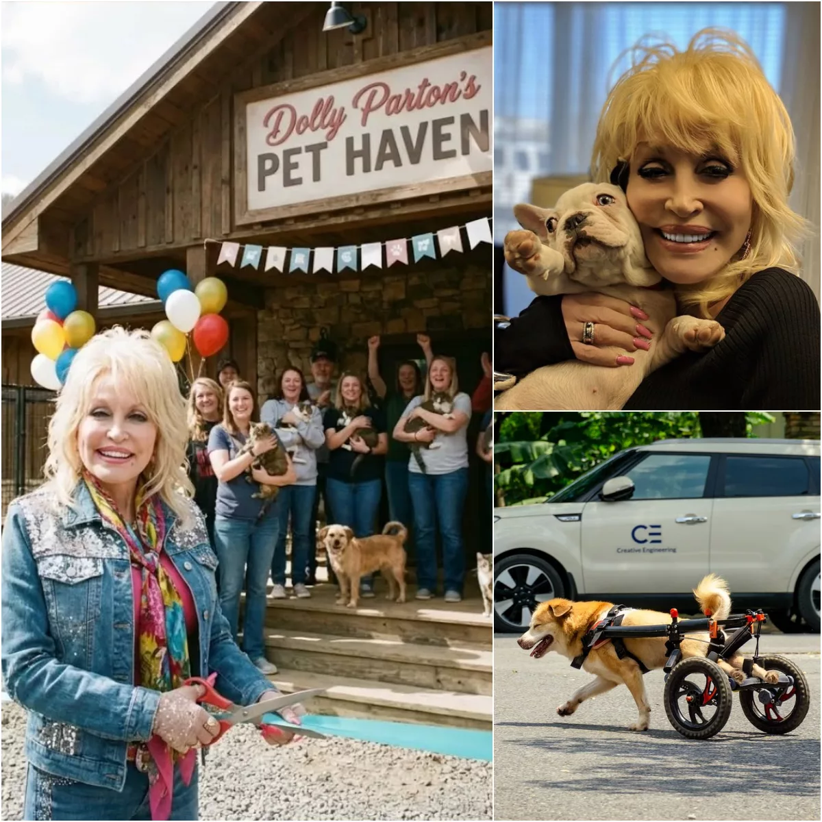 SHOCKING NEWS: Dolly Parton Didn’t Just Open an Animal Shelter — She ...