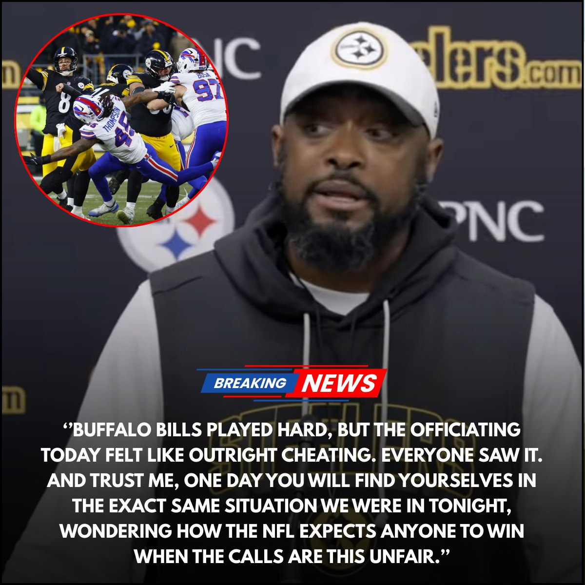 BREAKING: A disastrous series of missed calls left Pittsburgh Steelers ...