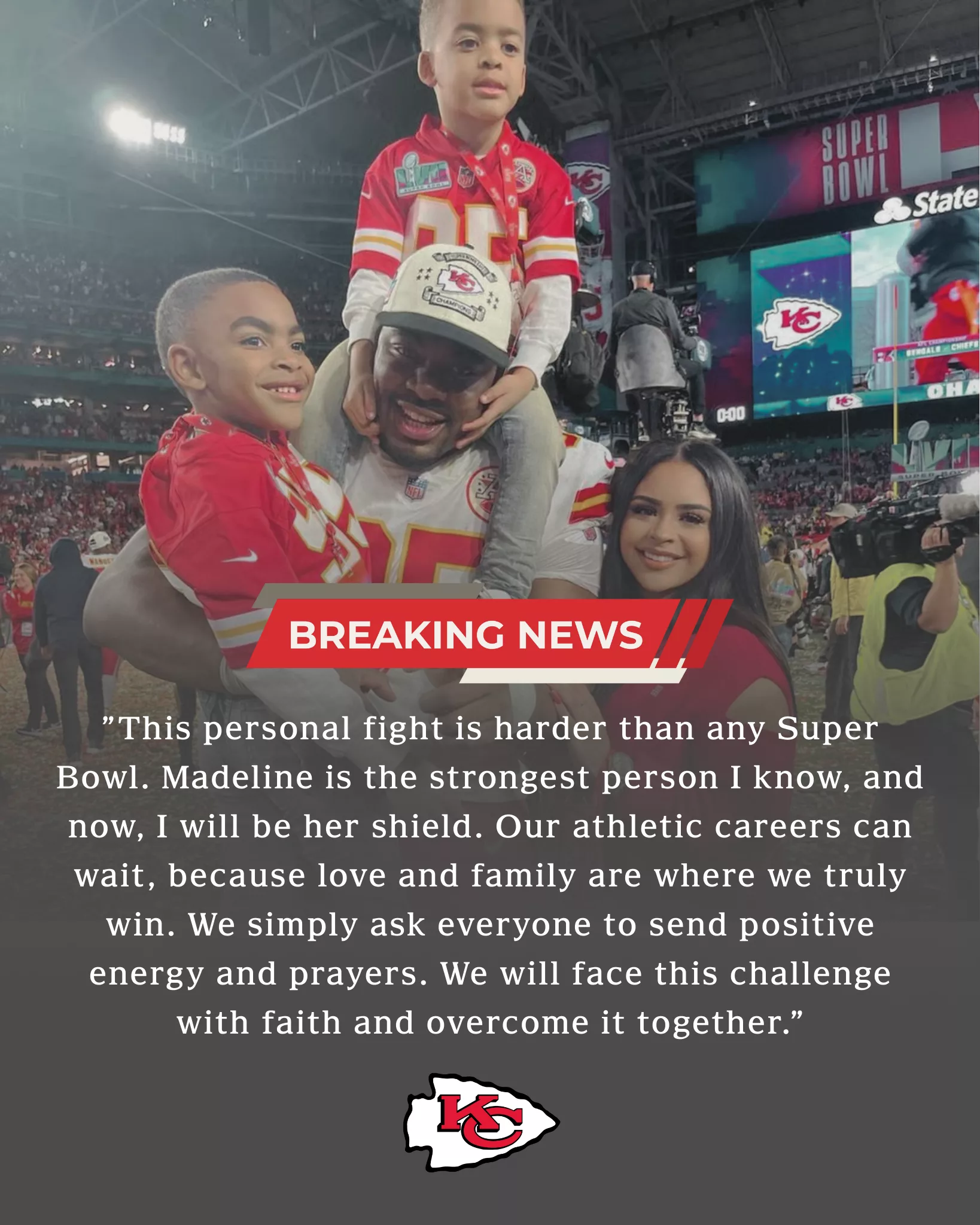 SAD NEWS: Kansas City Chiefs Teammates and Fans Shed Tears and Pray ...